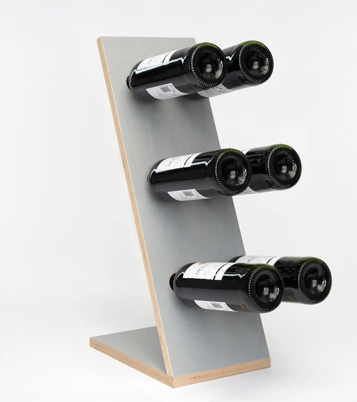 Wijnrek Compact - Grijs - Nitix